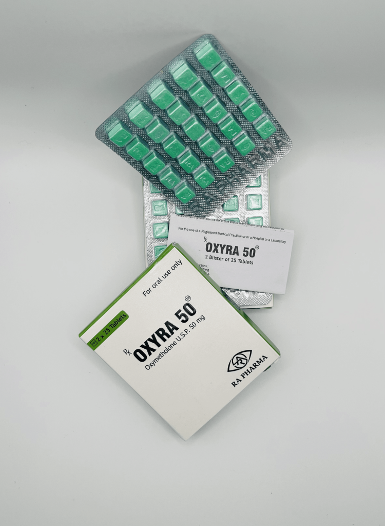 OXYRA 50 (Oxymetholone 50mg/tb x 50 tabs/box) - Steroizi