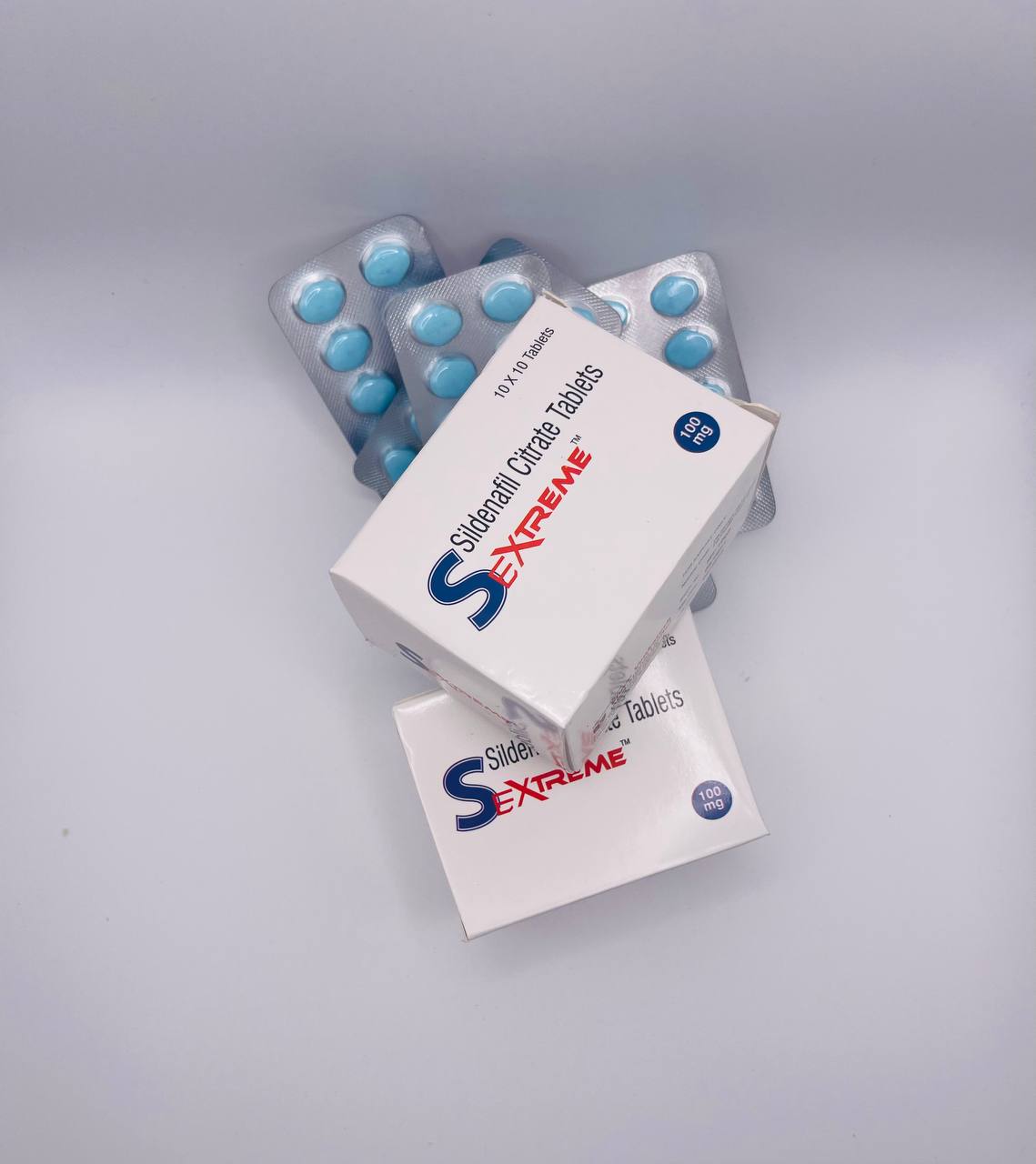 SEXTREME 100 (Sildenafil 100mg/tab x 100 tabs/box) - Steroizi